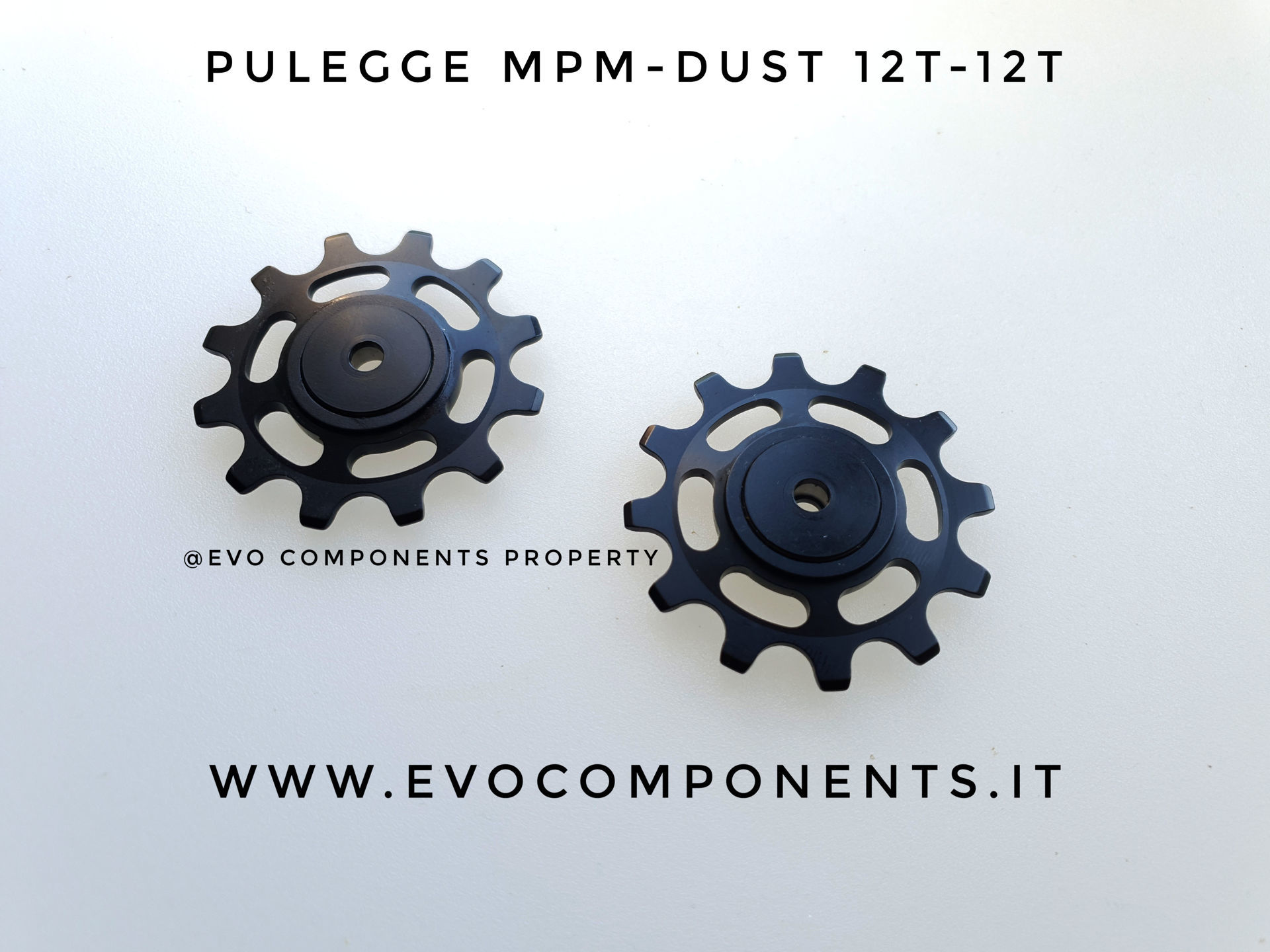 Evocomponents. MPM-TECH Dust pulegge cambio 12-12t Sram 11v